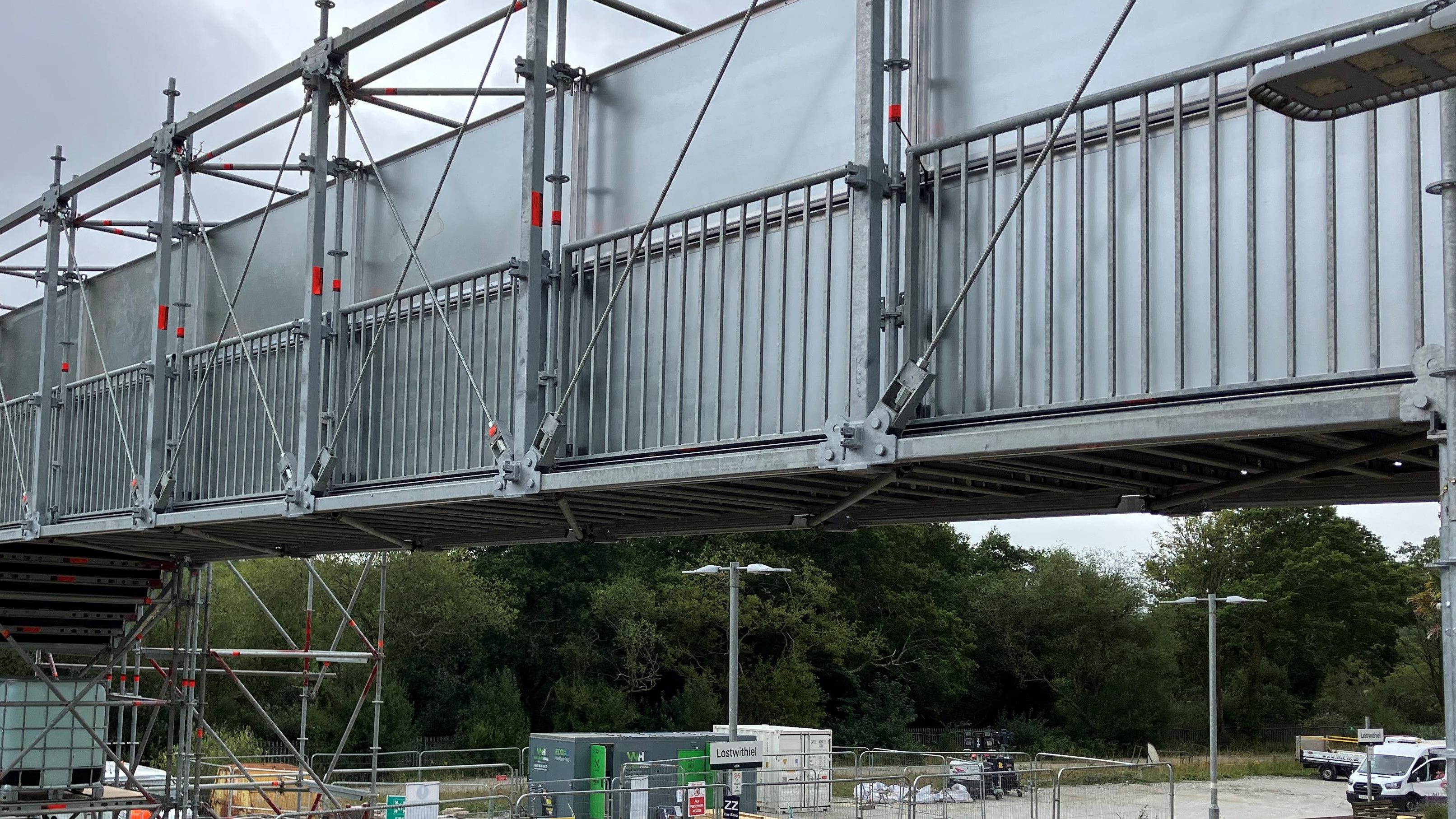 Temporary Pedestrian Walkway