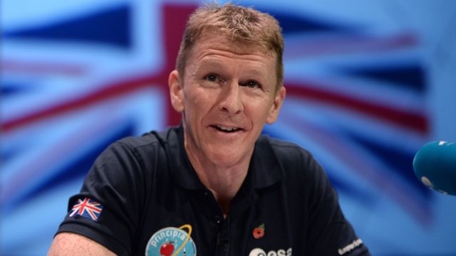 Tim Peake to run London marathon in space - BBC Newsround