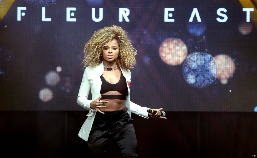 Fleur East defends her debut single Sax after criticism from Chris ...