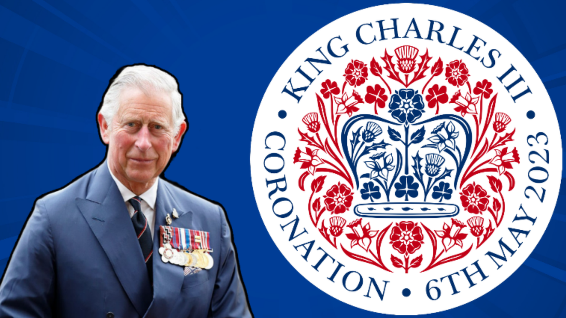 King Charles Logo King Charles III Official Coronation Tin Multi Pack