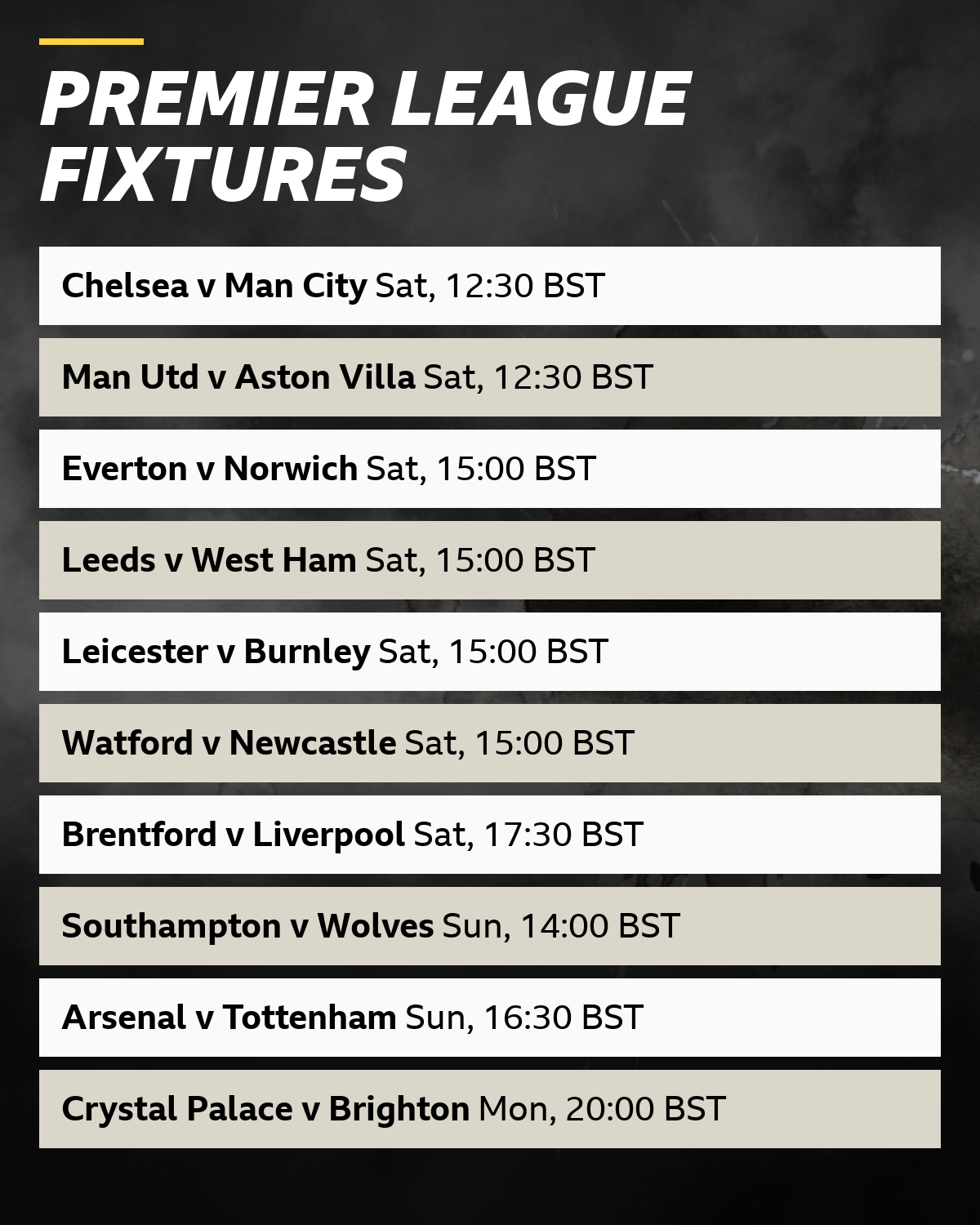 Bbc football fixture today store
