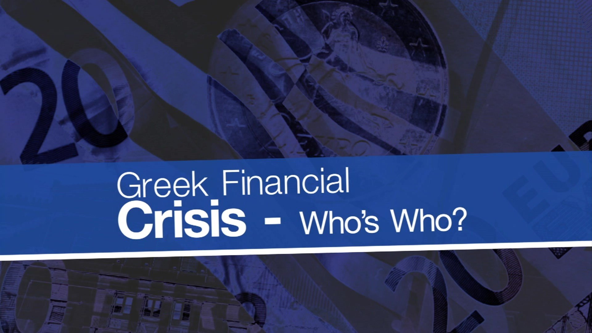Who's who in the Greek financial crisis? - BBC News