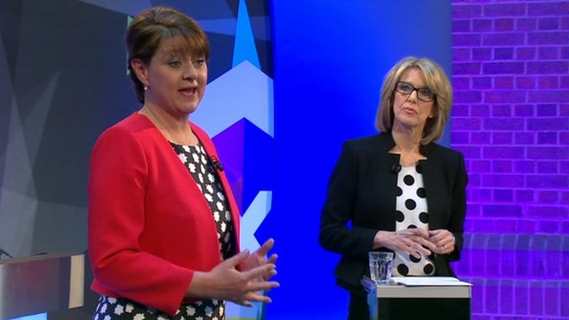 Welsh election: Voters on Plaid Cymru's Leanne Wood - BBC News