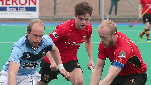 Lisnagarvey lift first Champions Trophy but Pegasus miss out - BBC Sport