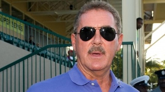 Disgraced tycoon Allen Stanford talks to the BBC - BBC News