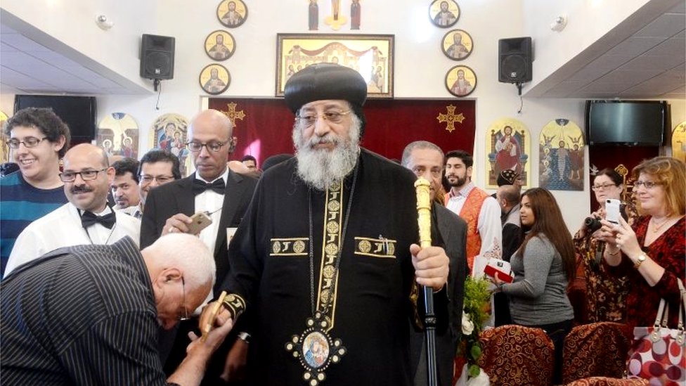 Egyptian media surprise as Coptic Pope visits Jerusalem - BBC News