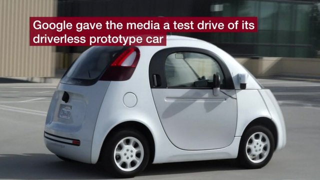 Google shows off its driverless car - BBC News