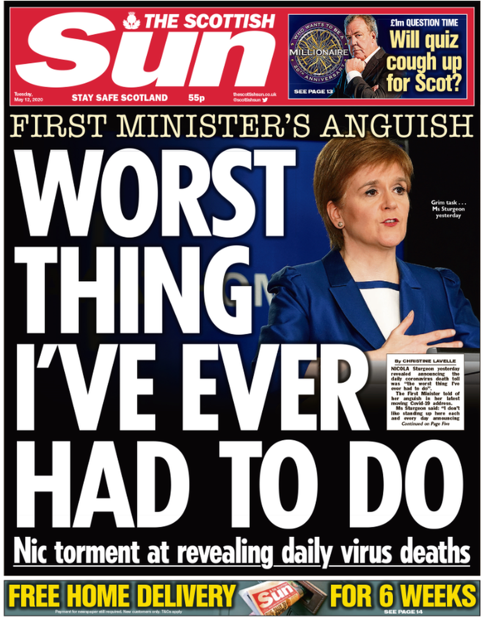 Scotland's papers: 'Don't visit Scotland during lockdown' - BBC News