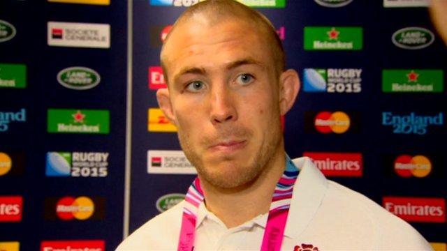 Rugby World Cup 2015: England's Mike Brown shows pain of Wales victory ...