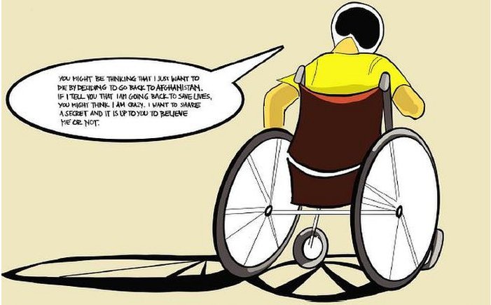 Wheelchair man: Turning myself into a superhero - BBC News