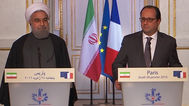 'New chapter' in Iranian-French ties - BBC News