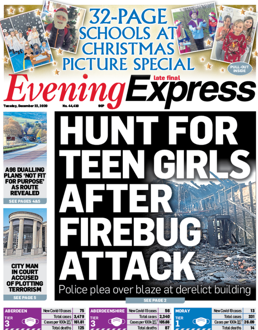 Scotland's papers: The 'long haul' lockdown and UK freight ban - BBC News