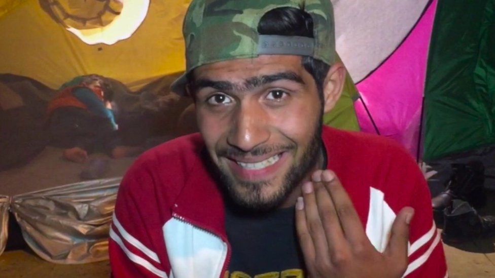 Meet the Syrian refugee rapper - BBC News