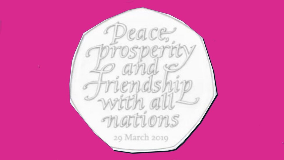 Brexit: New 50p coin announced by UK Chancellor Sajid Javid - CBBC ...