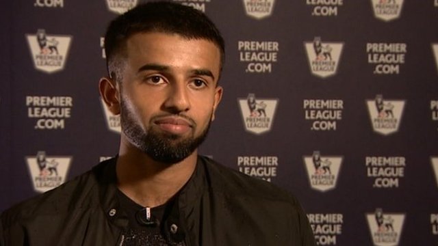 Adil Nabi: West Bromwich Albion striker wants to be role model - BBC Sport