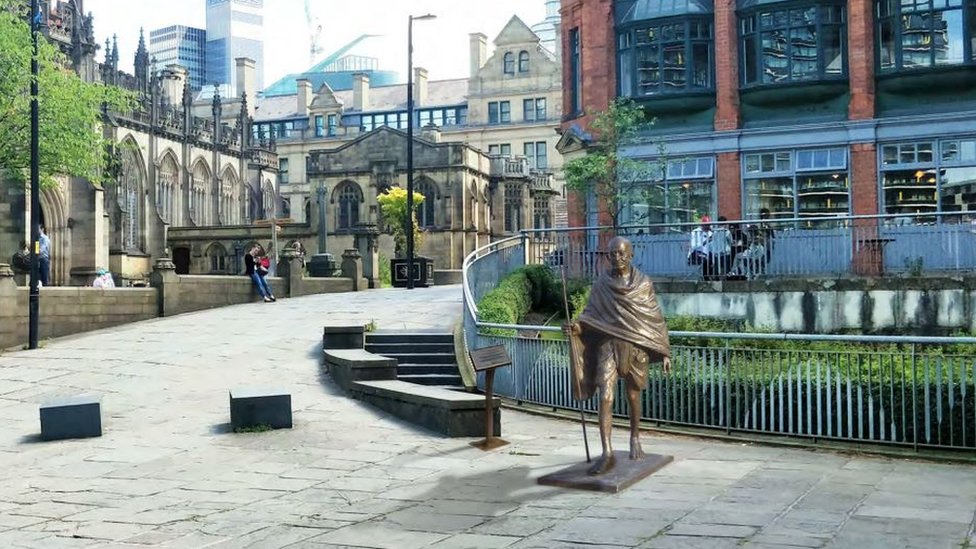 Gandhi statue to 'recognise Manchester's compassion' after Arena attack ...
