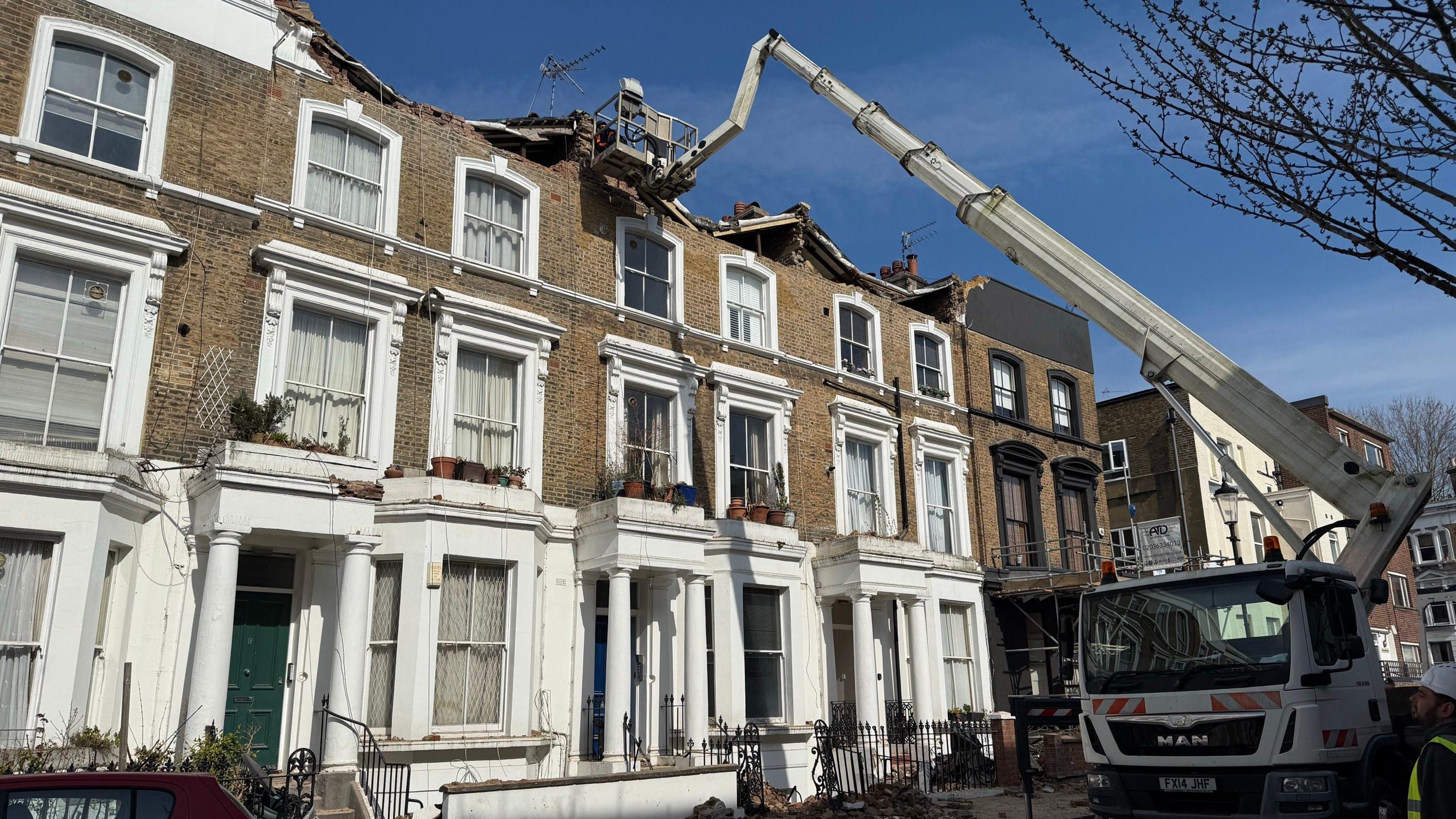 Building Collapse London