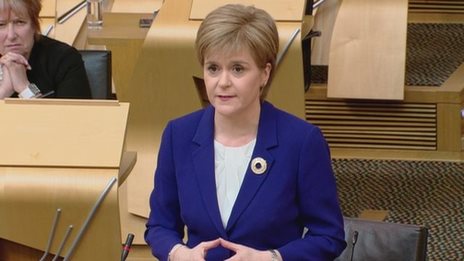 BBC Democracy Live - First minister's question time