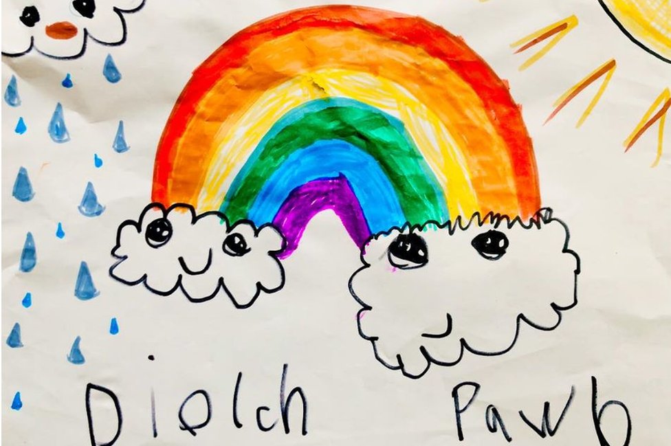 'Diolch!' Oriel o'ch arwyddion chi - BBC Cymru Fyw