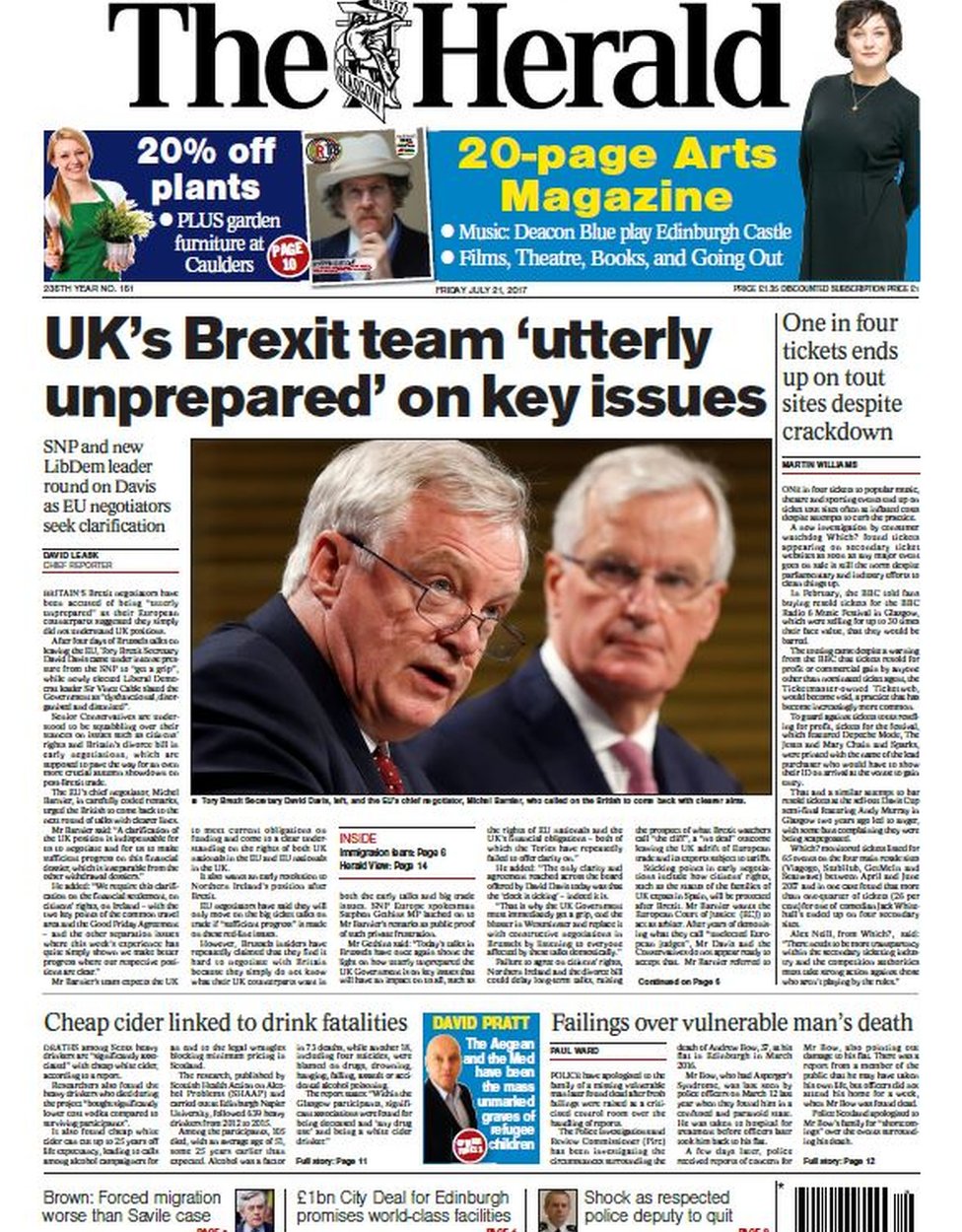 The Herald Newspaper Scotland