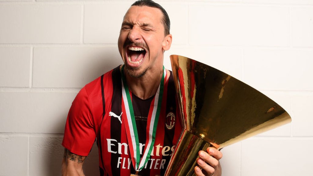 Zlatan Ibrahimovic Smiling Video: Zlatan Ibrahimovic Doubles AC