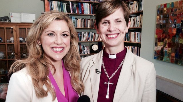 Kids quiz the Church of England's first female bishop Libby Lane - BBC ...