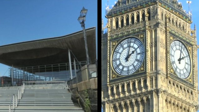 Cameron and Jones in row over further devolution in Wales - BBC News