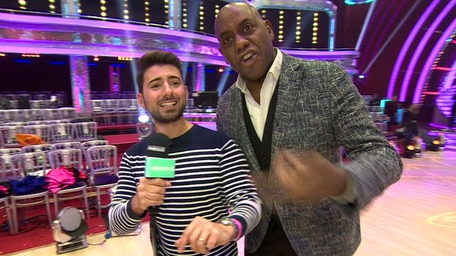 Newsround presenter kicked out of Strictly studio - BBC Newsround