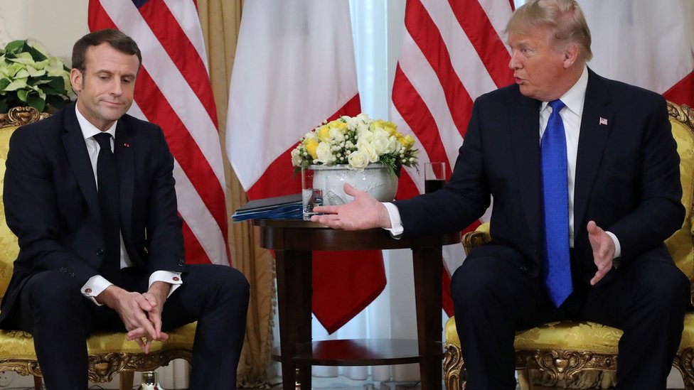 Nato summit: President Trump and world leaders meet in UK - CBBC Newsround