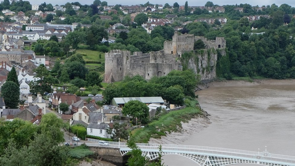 Chepstow Castle gates 'oldest in Europe' - BBC News
