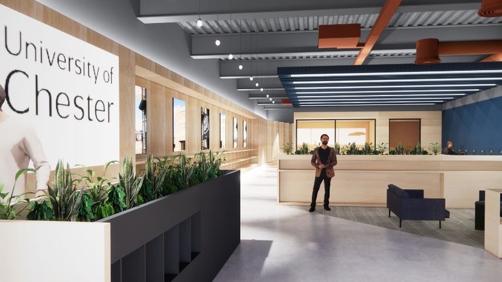 University Of Chester Main Entrance And A Holmes Cc Virtual Tours