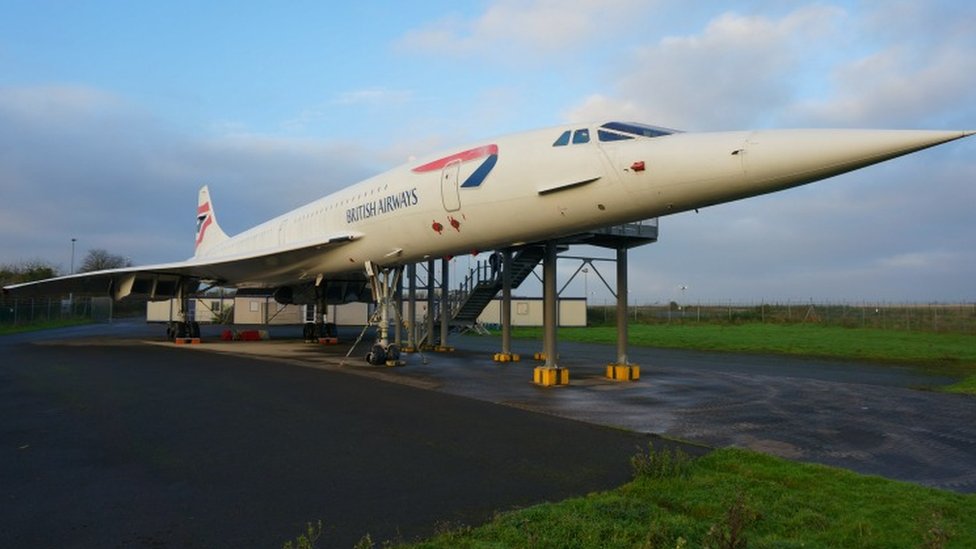 Work begins on Concorde's final Bristol home - BBC News