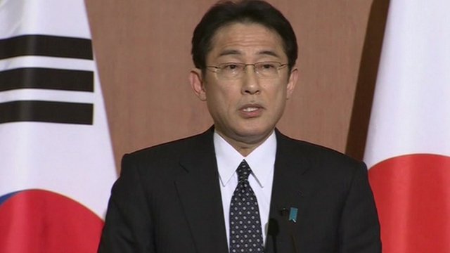 Comfort Women Remorse Expressed By Japan Bbc News