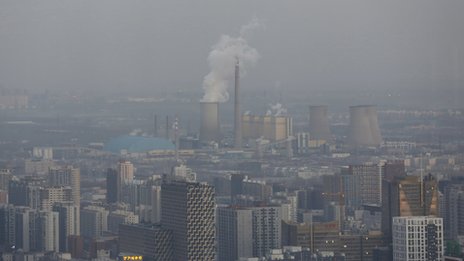 Second red smog alert for Beijing - BBC Weather