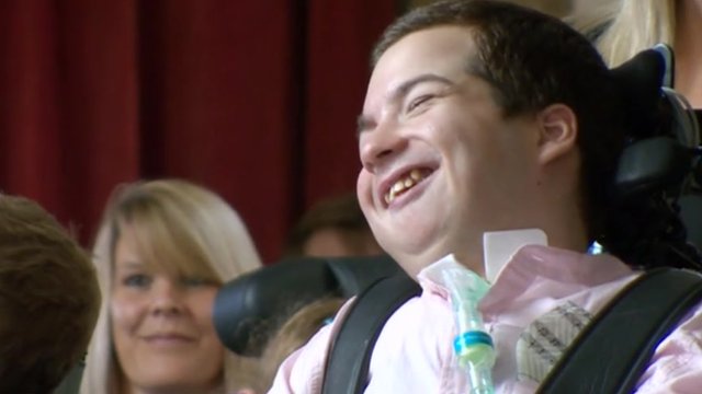 'Natural death' boy William Townsend celebrates 16th birthday - BBC News