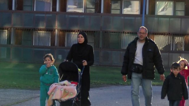 Inside The Slovakian Town Hosting Austrias Migrants Bbc News