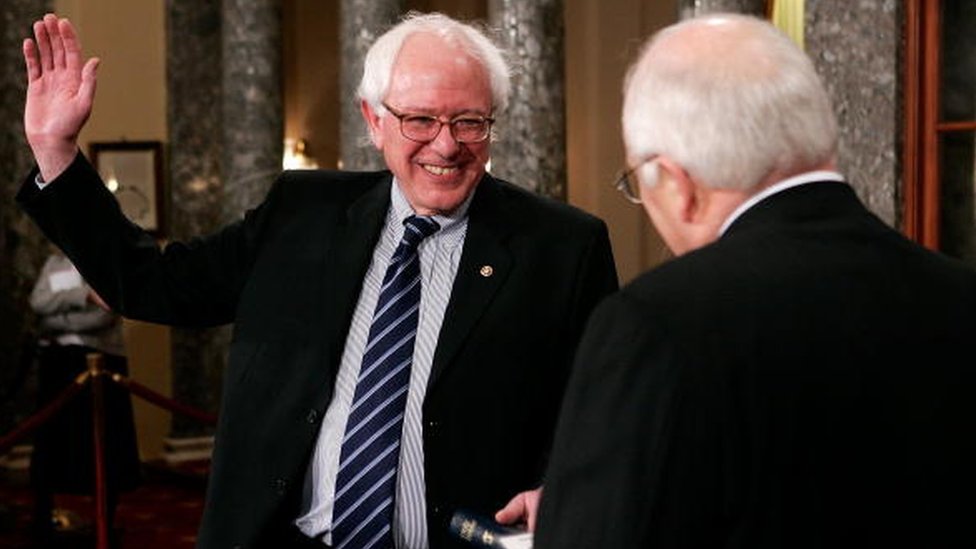 BBC News - Who is Democratic presidential candidate Bernie Sanders?