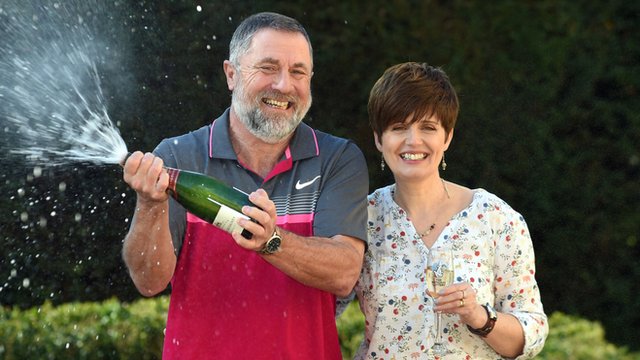 From Morrisons to Fatboy Slim for world trip lottery winner - BBC News