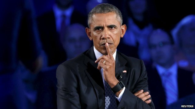 Barack Obama accuses NRA of misleading US over guns - BBC News