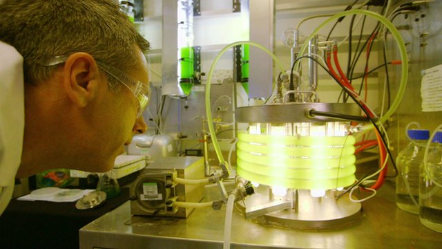 How to produce hydrogen from algae - BBC News