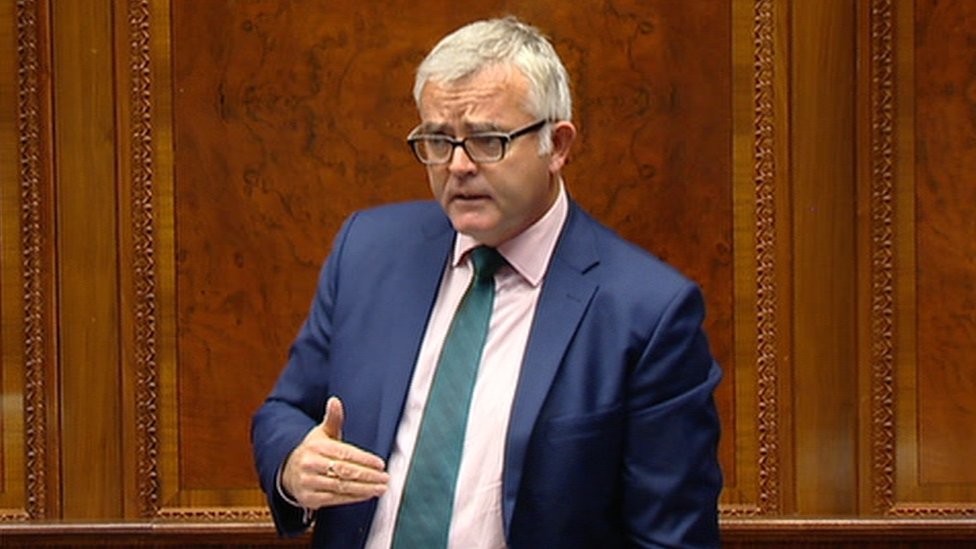 Andy Allen: Wheelchair-using MLA in 'stand up' row with Jonathan Bell ...