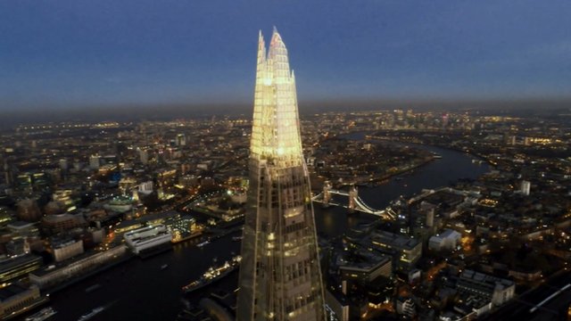 Filmmaker made 'Climbing The Shard' without being stopped - BBC News