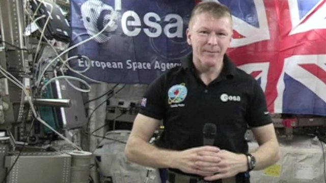 Tim Peake on the ISS: 'I miss the feeling of rain' - BBC News