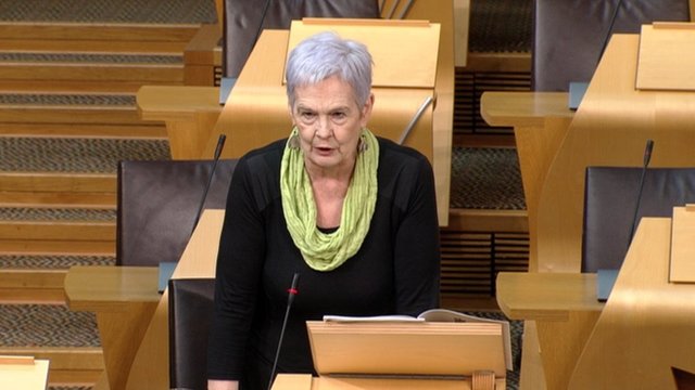 MSP Mary Scanlon makes plea for 'decent coffee' at Holyrood - BBC News