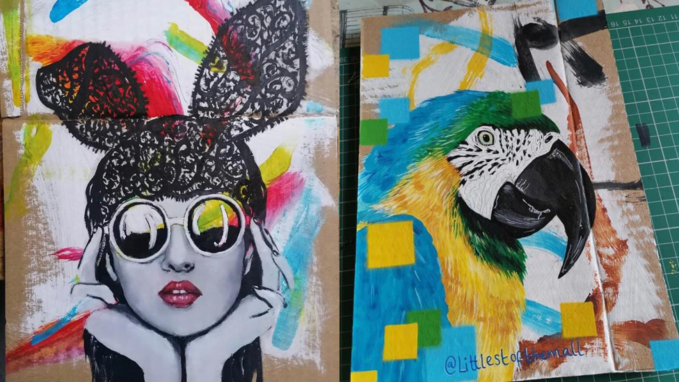 Artists join 12-year-old Noah's amazing art project - CBBC Newsround