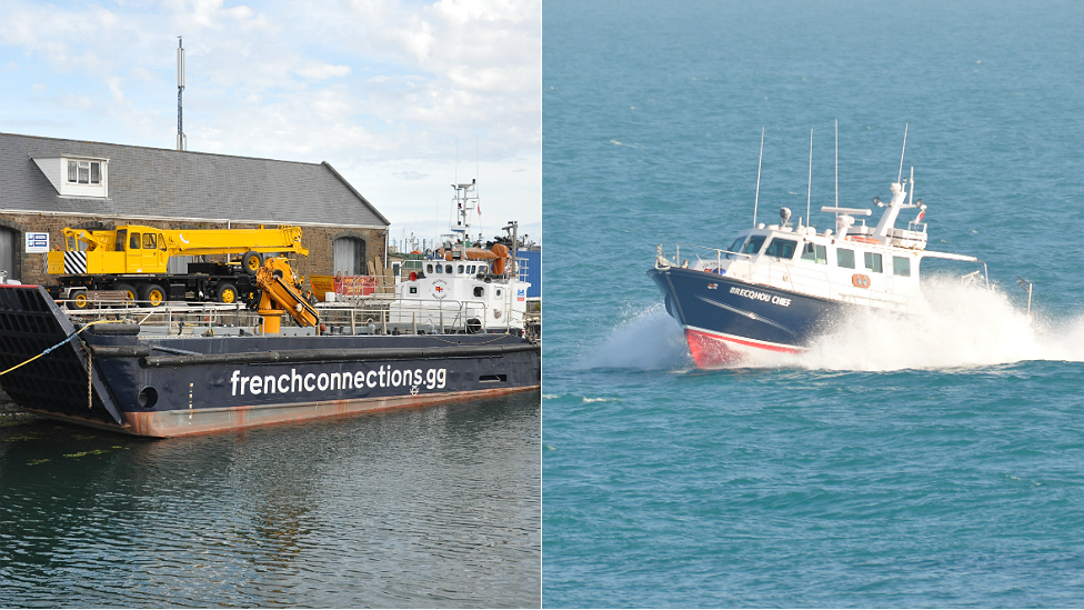 Billionaire Barclay brothers wind up work on Brecqhou - BBC News