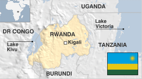 Rwandan Genocide Map