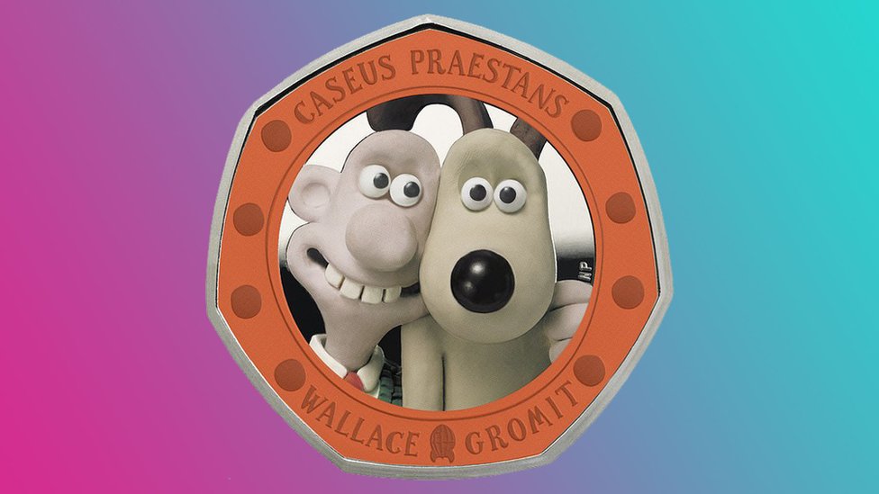 Wallace and Gromit celebrate 30th anniversary with new 50p coin - CBBC ...