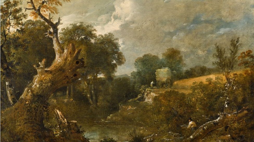 John Constable Paintings Amazon.com: Trademark Fine Art The Hay Wain