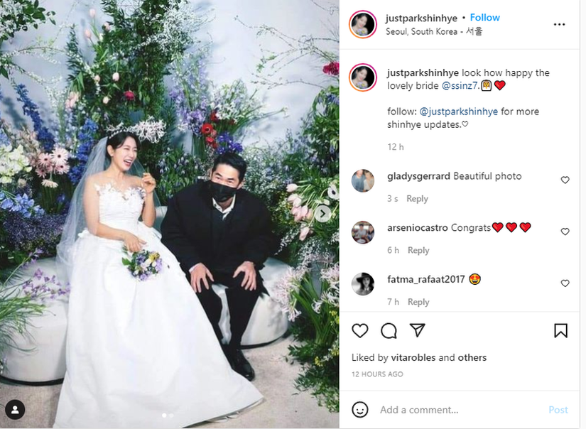 Park shin hye wedding guests 60 photos - Astyledwedding.com